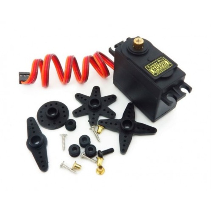 Jual MG995R MG995 MG 995 995R motor servo high torque metal gear tower ...