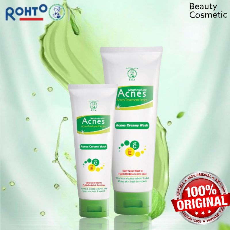 Jual Acnes Treatment Series Creamy Wash 50g/100g | Shopee Indonesia