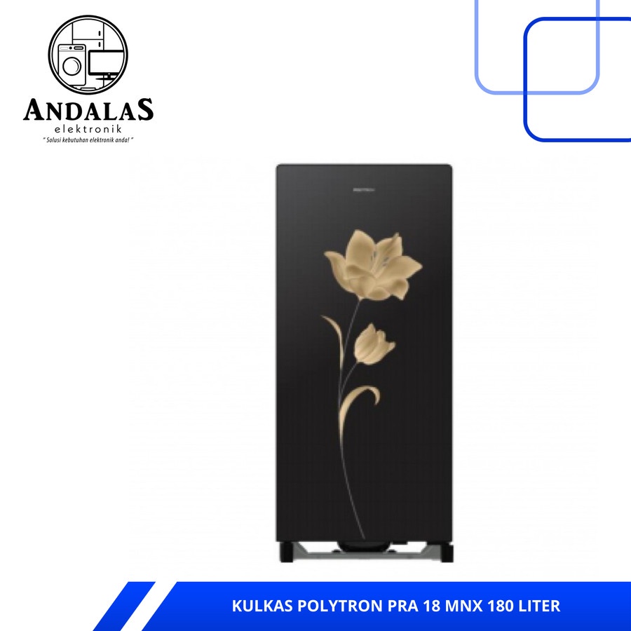 Jual KULKAS POLYTRON PRA 18 MNX LEMARI ES 1 PINTU PRA18MNX | Shopee ...