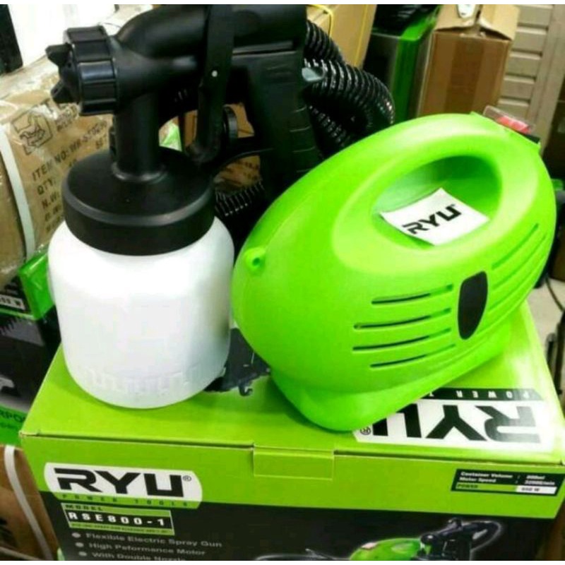 Jual SPRAYGUN ELECTRIC RYU RSE 800-1/Alat Semprot Cat Listrik RSE 800-1 ...