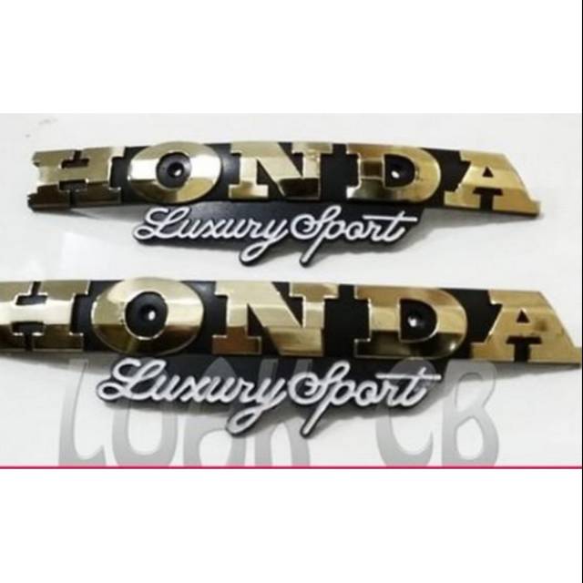 Jual emblem tangki gl pro - emble tangki tengki gl 100 - | Shopee Indonesia