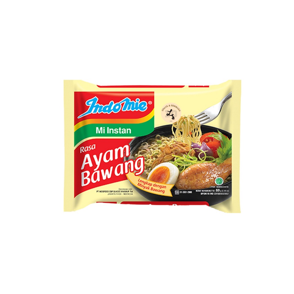 Jual Indomie Mie Instan Rasa Goreng/Kuah Rasa Kari/Ayam Bawang/Soto ...