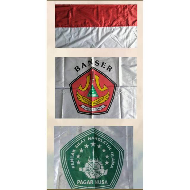 Jual BENDERA INDONESIA,,,BENDERA BANSER,,,BENDERA PAGAR NUSA | Shopee ...