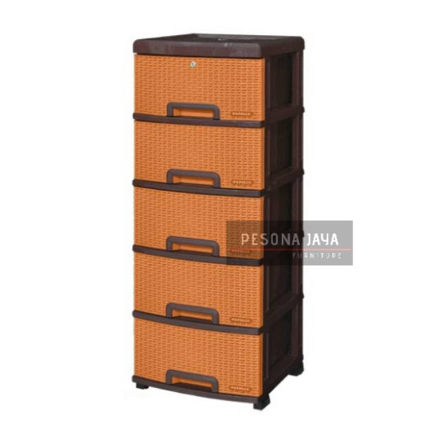 Jual Lemari Plastik 5 Susun Napolly | Shopee Indonesia
