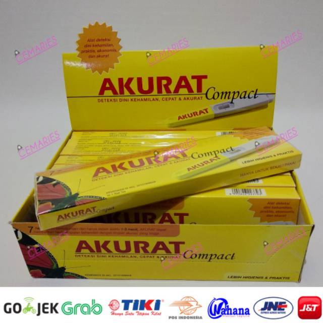 Jual Alat tes kehamilan testpack akurat uji kehamilan akurat compact ...