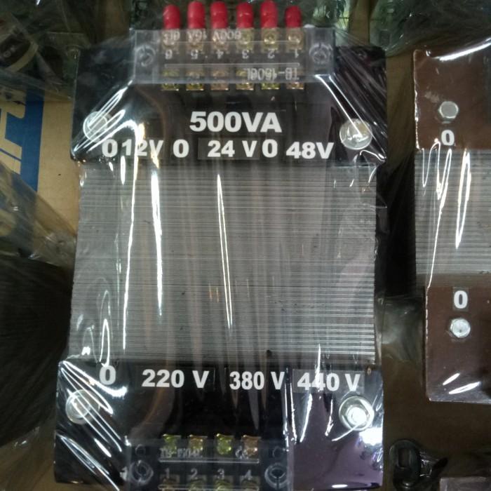 Jual Listrik | Trafo Step Up Step Down 500Va Ac 220V-380V-440V To 12V ...