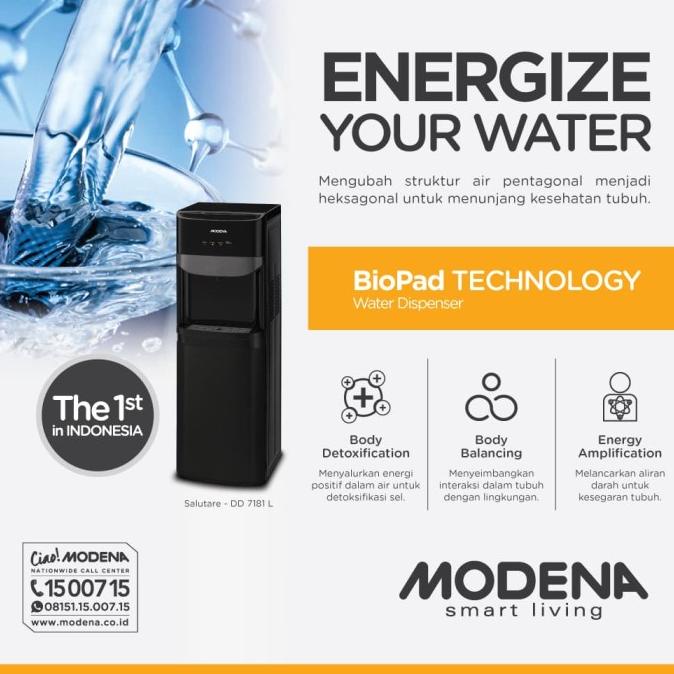 Jual MODENA Water Dispenser - DD 7181 L (Galon Bawah) | Shopee Indonesia
