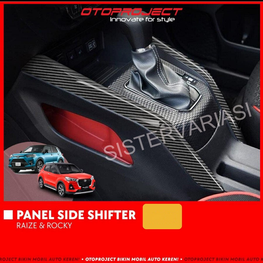 Jual Panel Cover Side Shifter Persening Otoproject Raize / Rocky ...