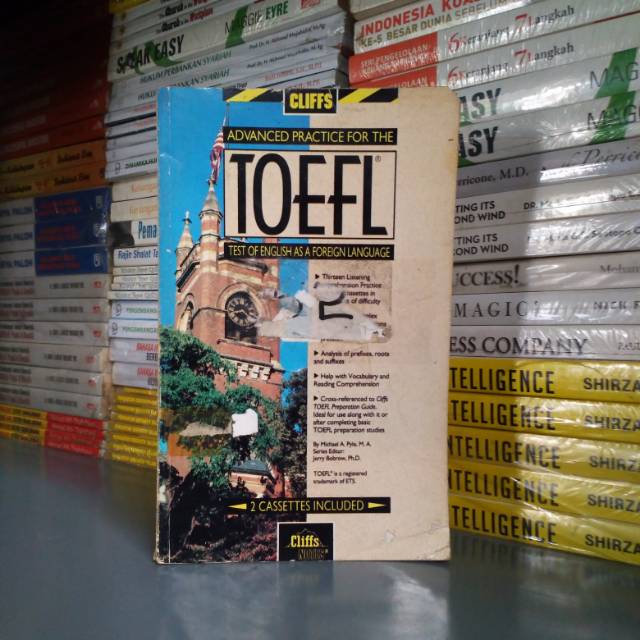 Jual Buku Ori ADVANCED PRACTICE FOR THE TOEFL Cliffs | Shopee Indonesia