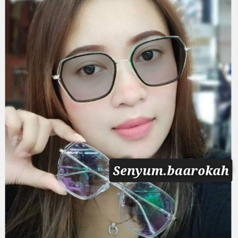 Jual Kaca mata minus wanita lensa antiradiasi/kacamata photocromic ...