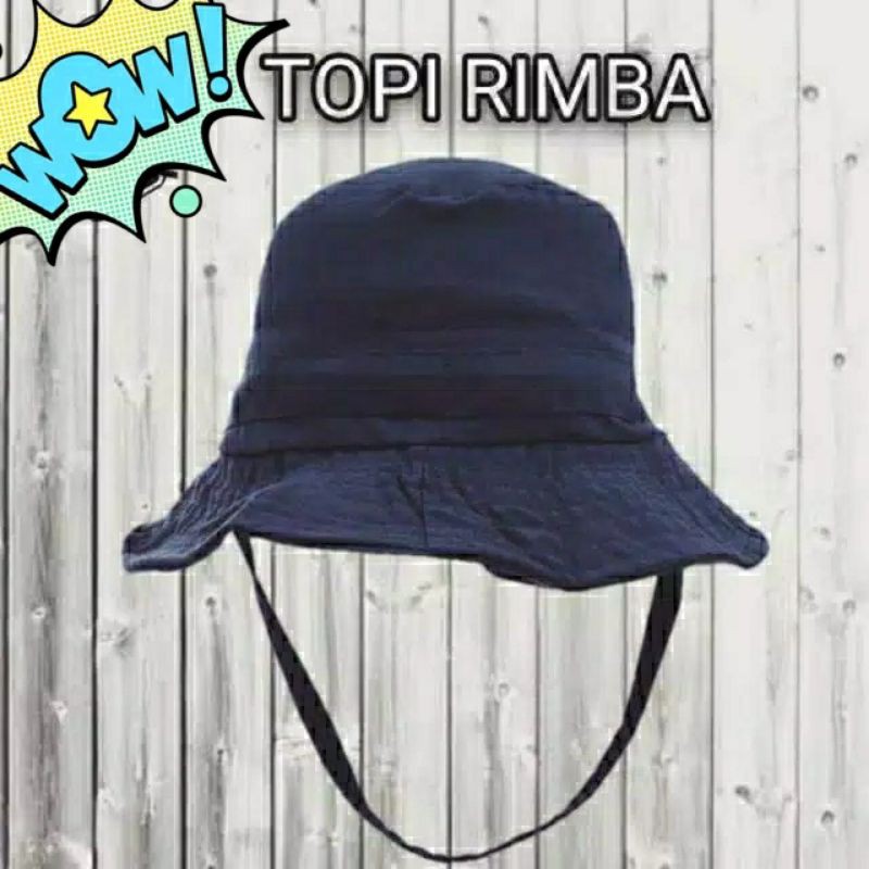 Jual topi rimba / classic bucket hat / topi keplek. | Shopee Indonesia