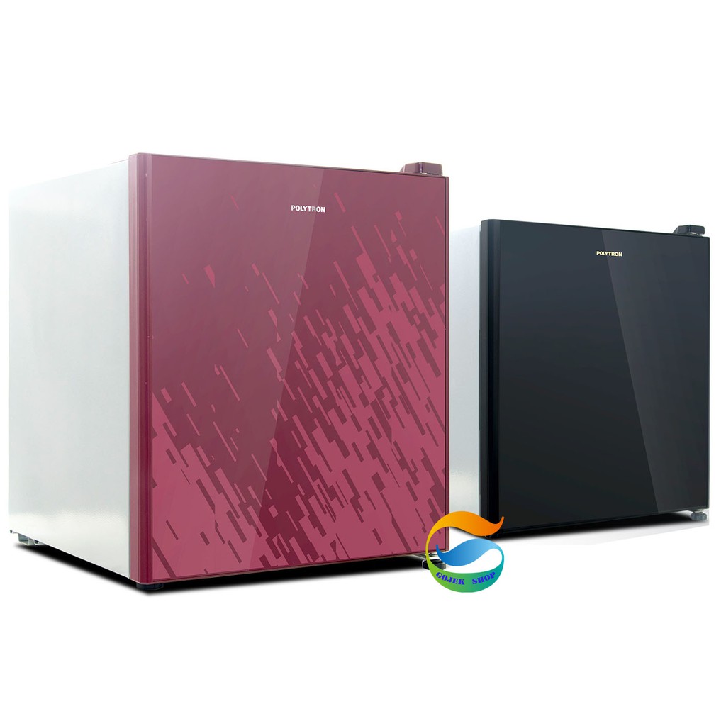 Jual KULKAS MINI POLYTRON REFRIGERATOR 50 LITER PRH 51 R/X- Tempered ...