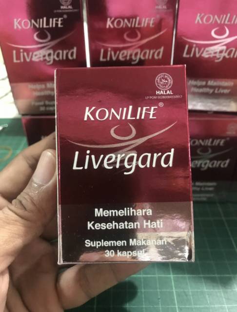 Jual Konilife Livergard Memelihara Kesehatan Hati 30 Kapsul PT KONIMEX ...