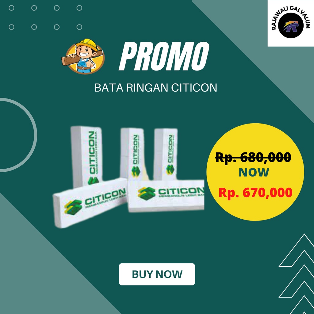 Jual Bata Ringan Citicon | Shopee Indonesia