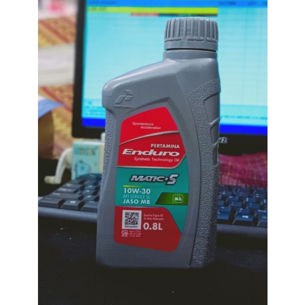 Jual Oli enduro 800 ml pertamina Racing 4T oil enduro 800ml 800cc bebek ...