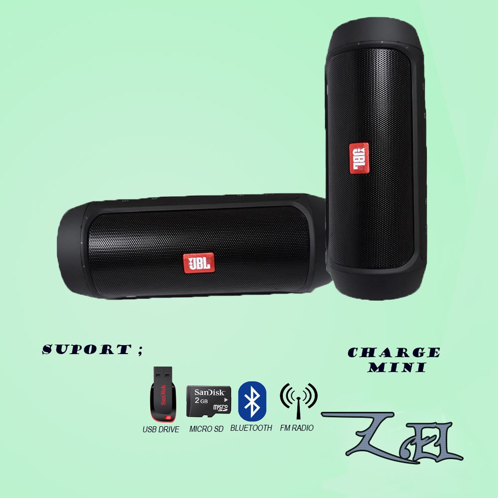 Jual SPEAKER JBL BLUETOOTH WIRELESS SPEKER PORTABLE CHARGE 2 SPIKER ...