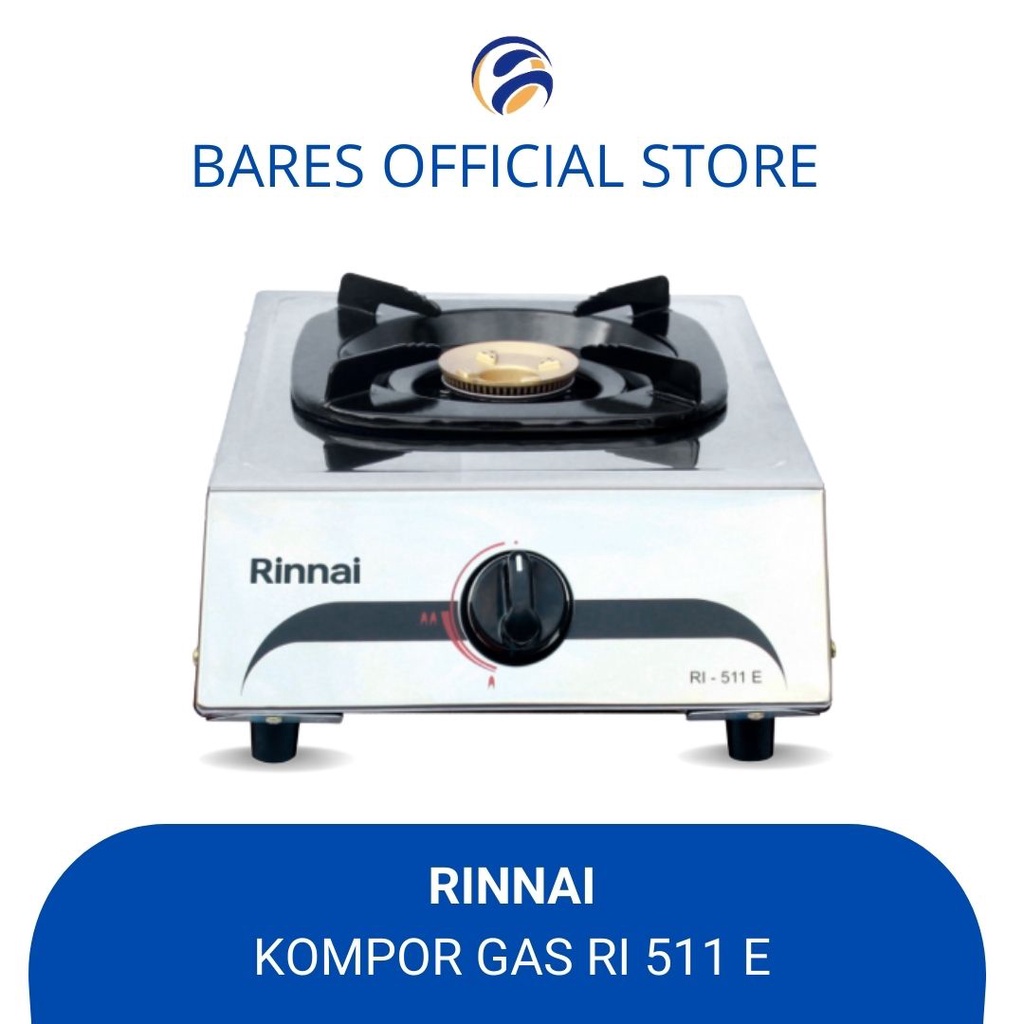 Jual Kompor Rinnai 511E, Kompor Gas 1 Tungku | Shopee Indonesia