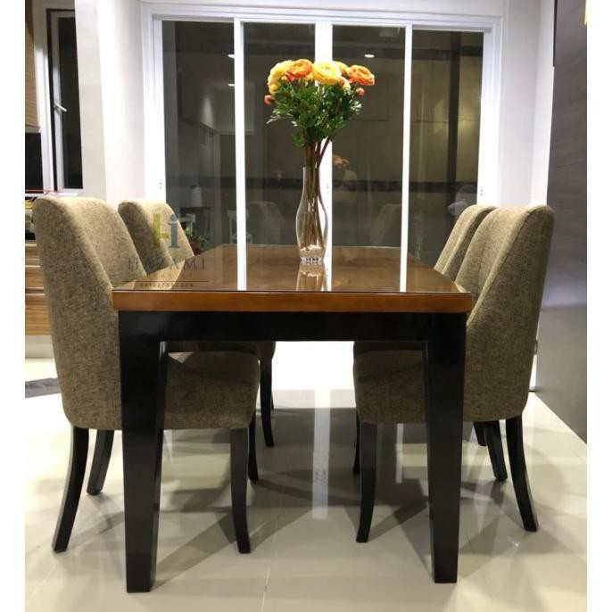 Jual Meja makan set 4 kursi | Shopee Indonesia