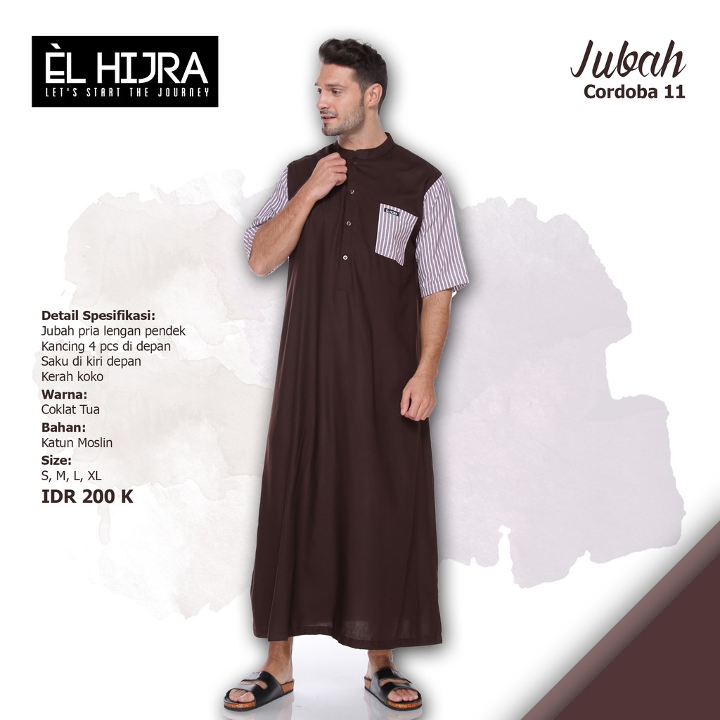 Jual Gamis Pria Cordoba 11 Kurta Pakistan Jubbah El Hijra Original ...