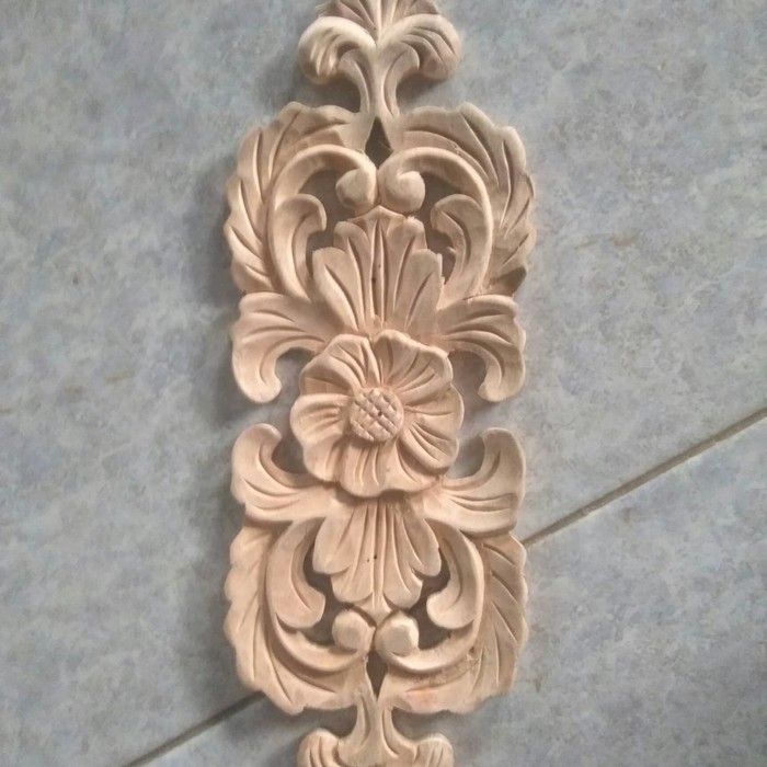 Jual ornamen ukir naswa ukir ukiran tempel 30x10 | Shopee Indonesia