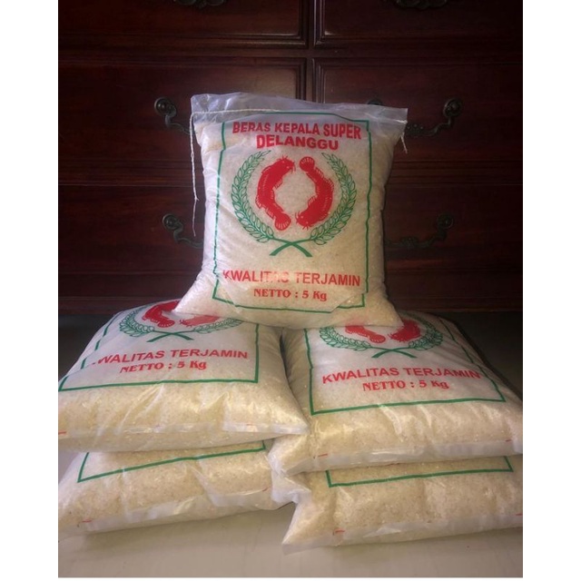 Jual Plastik Beras Rojo Lele Naga Mutiara Bramo Kupu | Shopee Indonesia