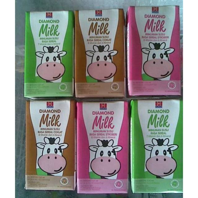 Jual Diamond UHT Cereal All Variant 125ml (Isi 40pcs) | Shopee Indonesia