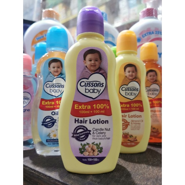 Jual Cussons Hair Lotion 100 + 100ml cusson | Shopee Indonesia