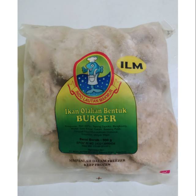 Jual ILM burger ikan 500gr | Shopee Indonesia
