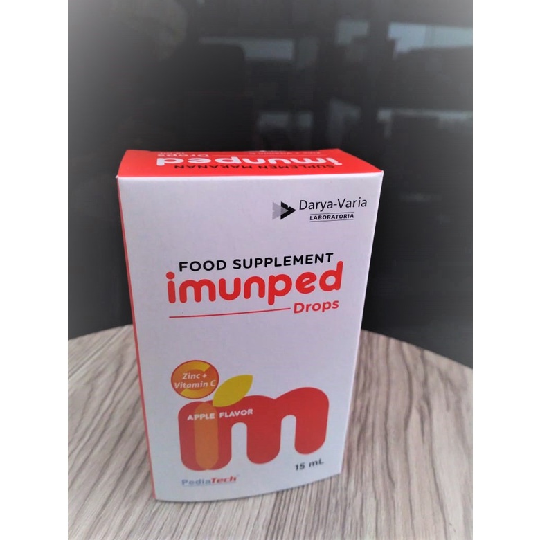 Jual SUPLEMEN VITAMIN IMUNPED DROP 15 ML | Shopee Indonesia