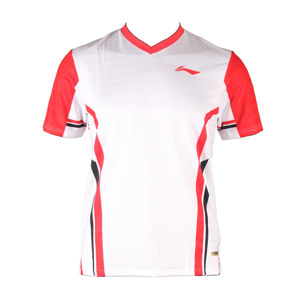 Jual BAJU BADMINTON LINING THOMAS UBER 2022 BAJU LINING ATSSC13 PUTIH ...