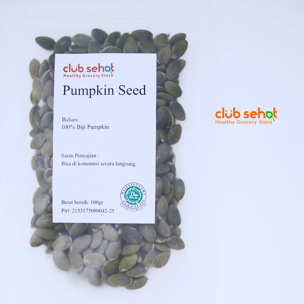 Jual Club Sehat - Pumpkin Seed 100Gr | Shopee Indonesia