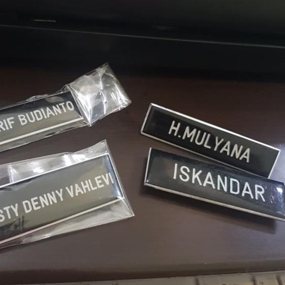 Jual Papan Nama Grafir|Papan nama PDH|Papan nama paku|Papan nama peniti ...