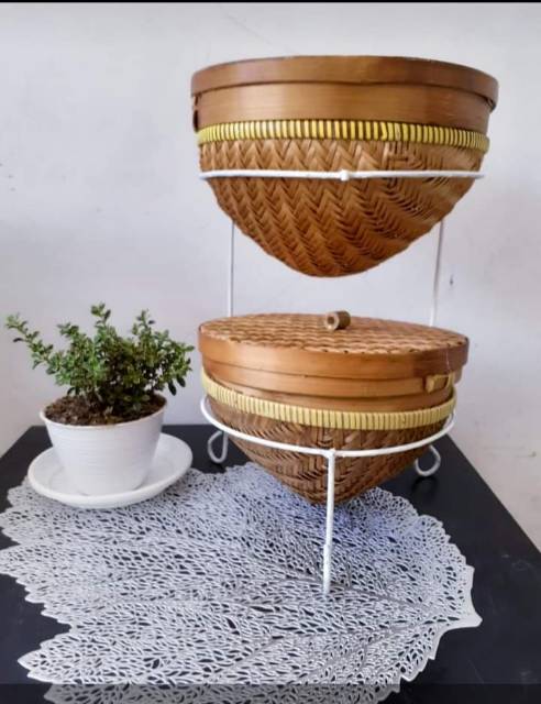 Jual ceting bambu / wadah bumbu atau nasi | Shopee Indonesia