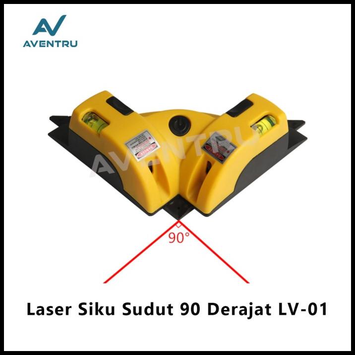 Jual Waterpass/Water Pass Laser Siku Sudut Leveling 90 Derajat Laser ...