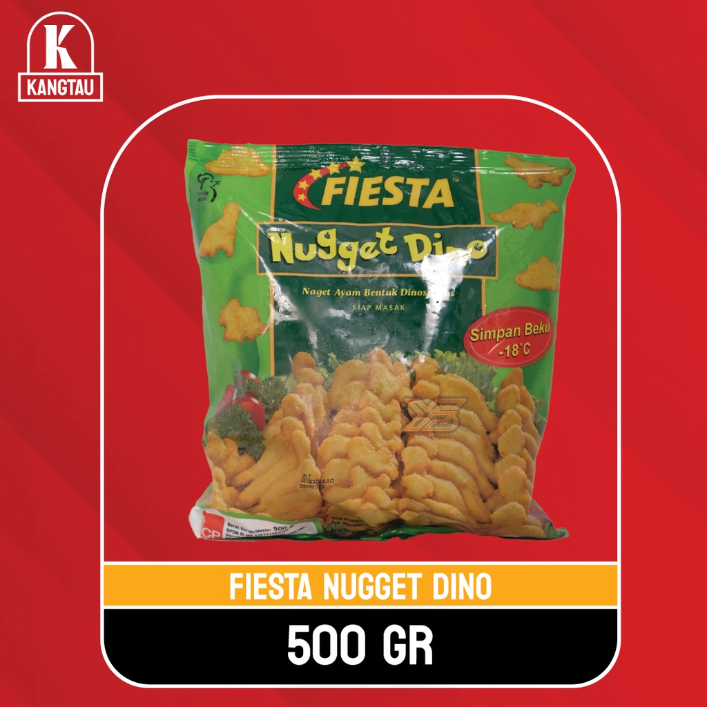 Jual Fiesta Nugget Dino 500GR | Shopee Indonesia