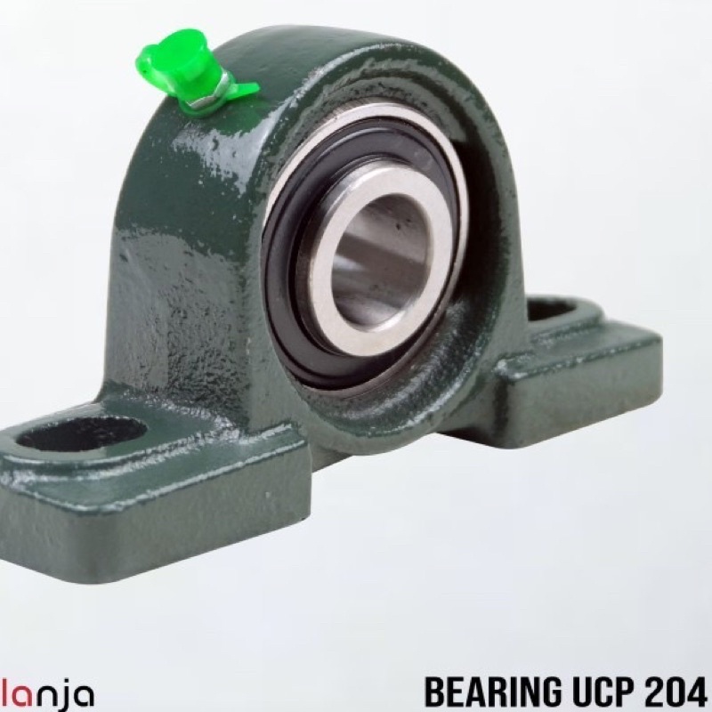 Jual Bearing UCP 204 Laher Pillow Block Duduk AS 19 20 mm Klahar Serkel | Shopee Indonesia
