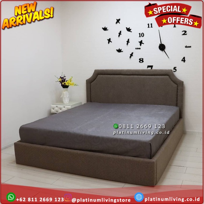 Jual Tempat Tidur 160x200 Modern Full Busa, Dipan Minimalis ...