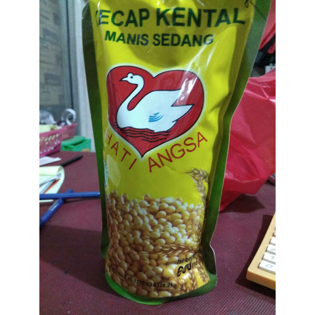 Jual KECAP MANIS HATI ANGSA 600 ML REFILL | Shopee Indonesia
