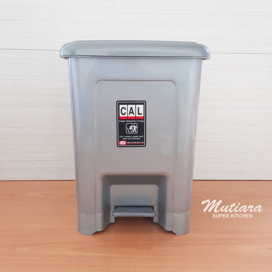 Jual Tempat Kotak Sampah Plastik Injak Segi 10 Liter Shinpo Cielo-710 | Shopee Indonesia