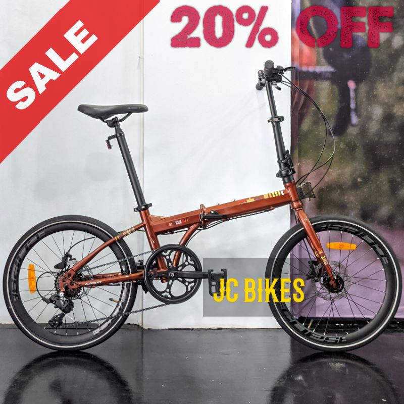 Jual Sepeda Lipat FoldX 8 Speed 20 Inch By Element Hidrolik | Shopee ...