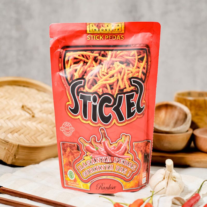 Jual Stickez Cemilan Rasa Pedas tanpa pengawet Dan Pewarna | Shopee ...