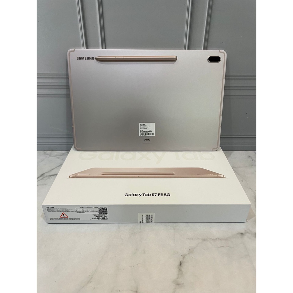 Jual Samsung Tab S7 Fe Pink Resmi Sein Mulus | Shopee Indonesia