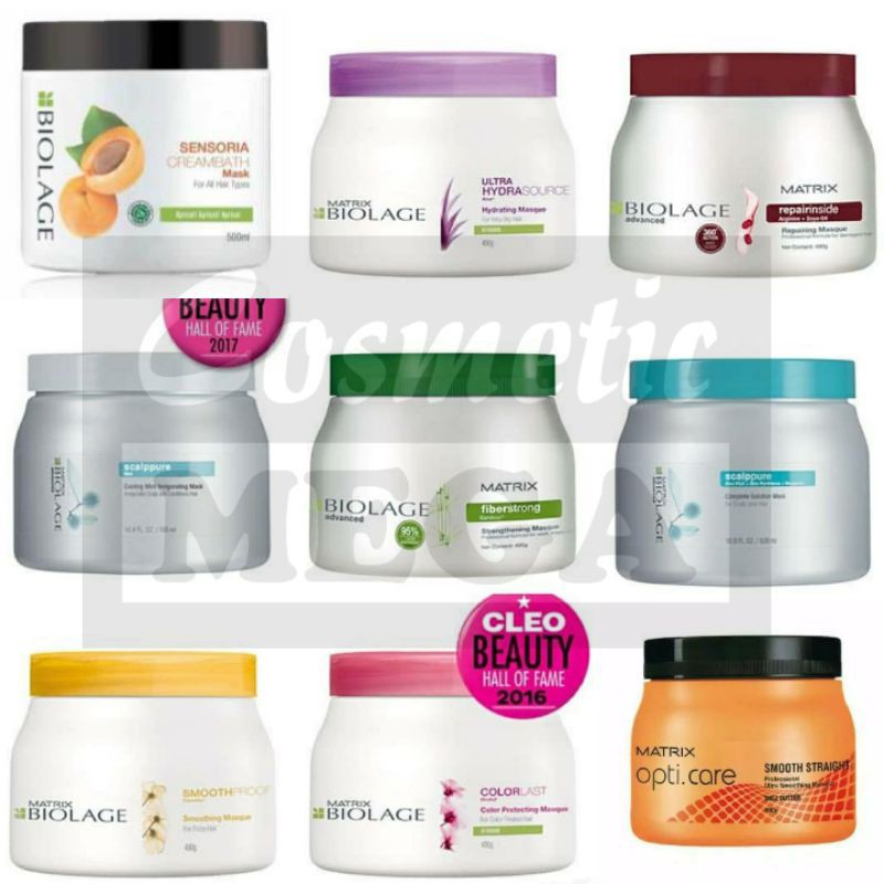 Jual MATRIX Biolage Masker Mint/Repairinside/Colorlast/Fiberstrong ...
