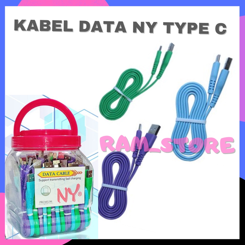Jual Kabel Data USB NY Fast Charging Kabel Charger Type C | Shopee ...
