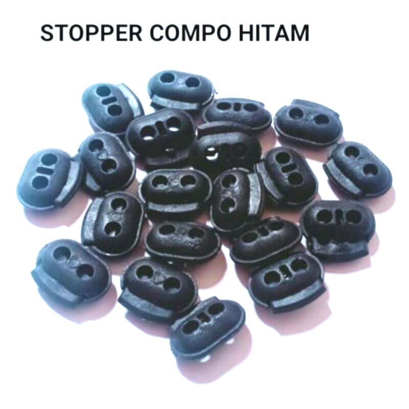 Jual STOPPER COMPO PLASTIK HITAM (1pcs) | Shopee Indonesia