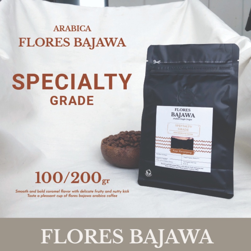 Jual Arabica Flores Bajawa Specialty Grade Kopi Bean, Bubuk 100-200gr ...