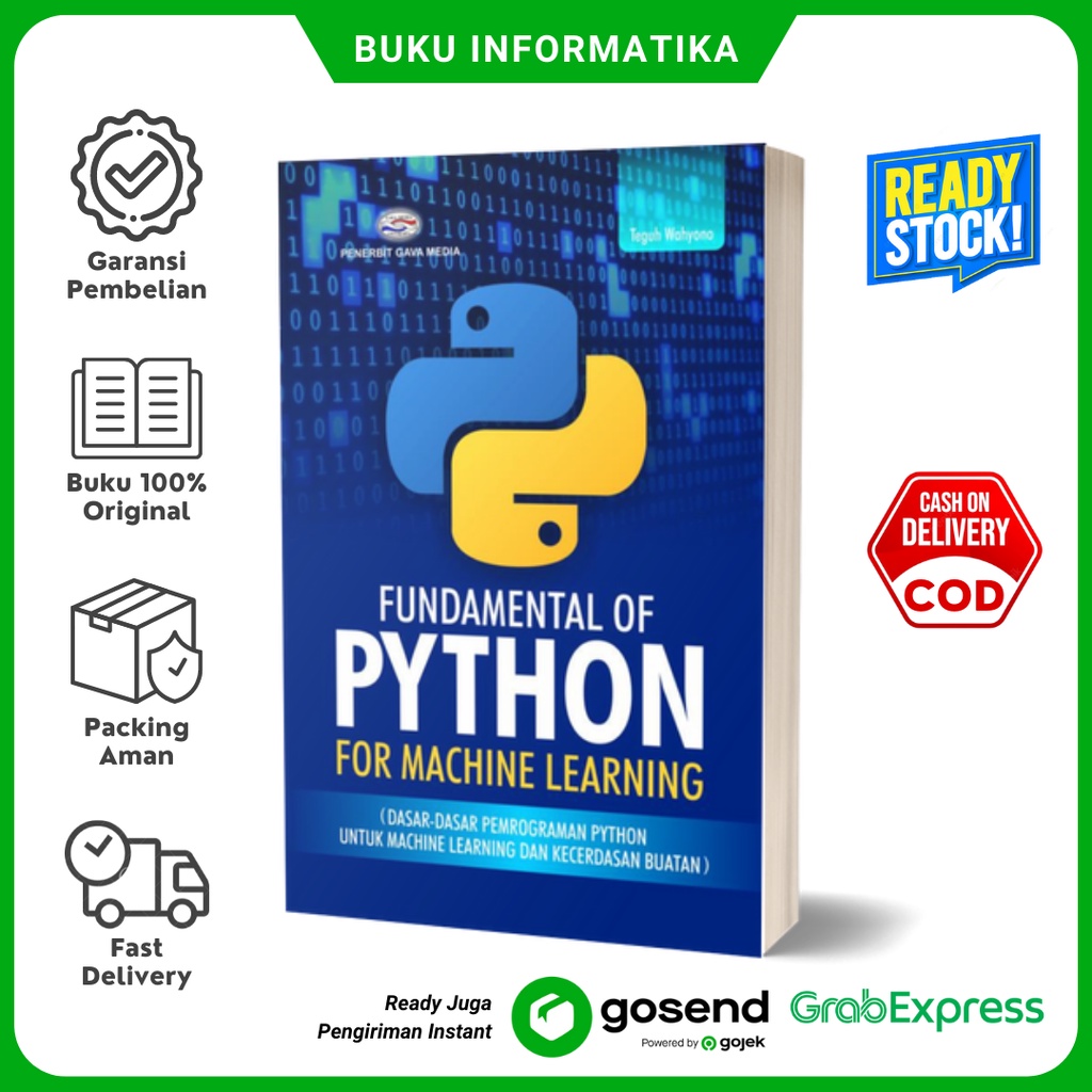 Jual BUKU FUNDAMENTAL OF PYTHON FOR MACHINE LEARNING | Shopee Indonesia Jual BUKU FUNDAMENTAL OF PYTHON FOR MACHINE LEARNING | Shopee Indonesia