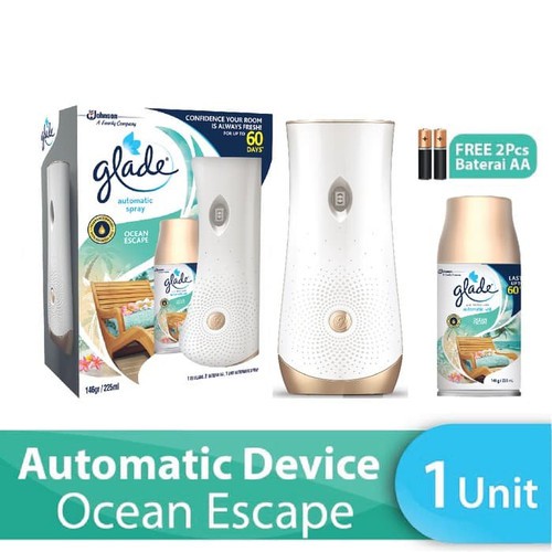 Jual Glade Matic Device + Refill (LAVENDER) | Shopee Indonesia