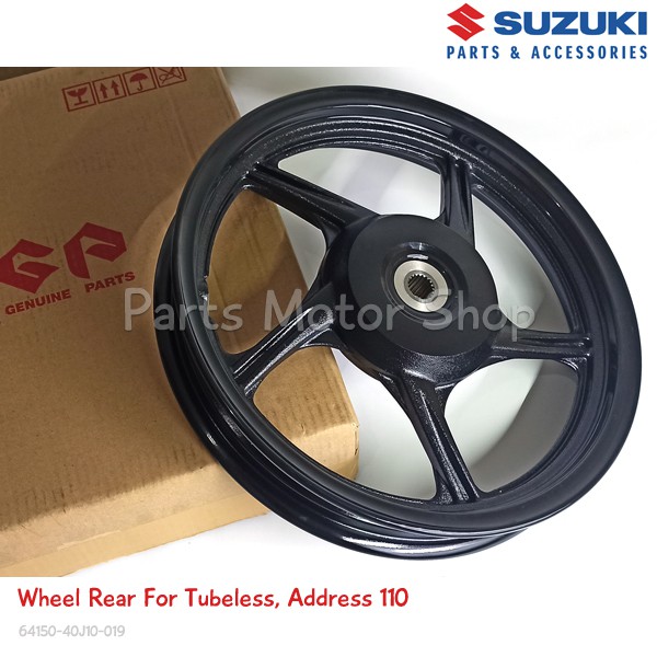 Jual Velg Belakang Original Suzuki Address 110 Versi Eropa | Shopee ...