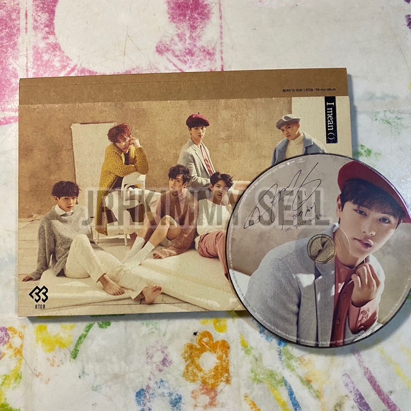 Jual BTOB 7th Mini Album I MEAN album only with Sungjae CD plate | Shopee Indonesia
